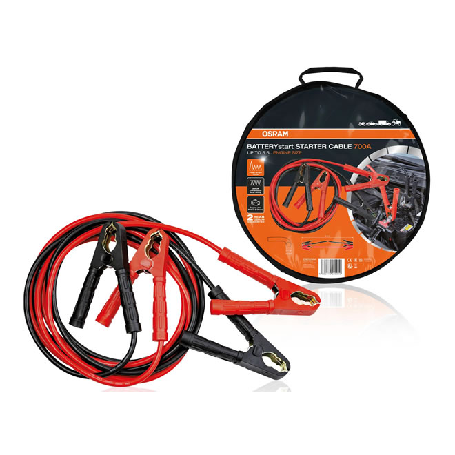 Auto oprema :: Kablovi za start 700A - do 5500 cm³ Osram OSC250A ...