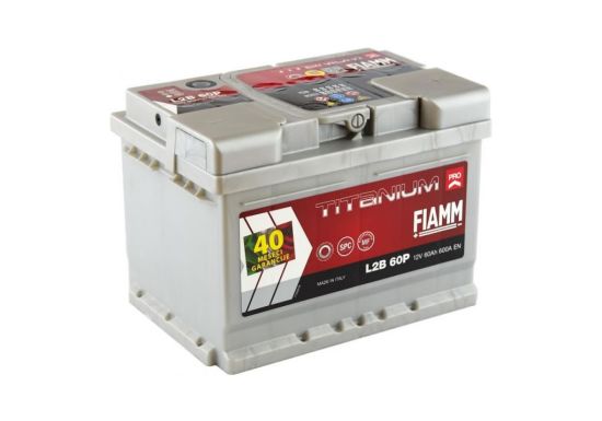 Akumulatori :: Fiamm 12V 60Ah 600A D+ Titanium Pro L2B60P 7905149 ...
